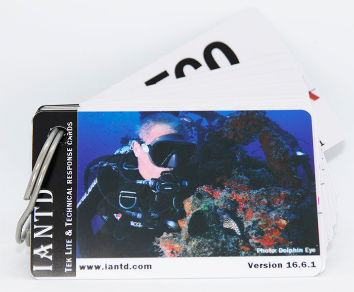 Tek Lite & Technical Response Cards – IANTD Store